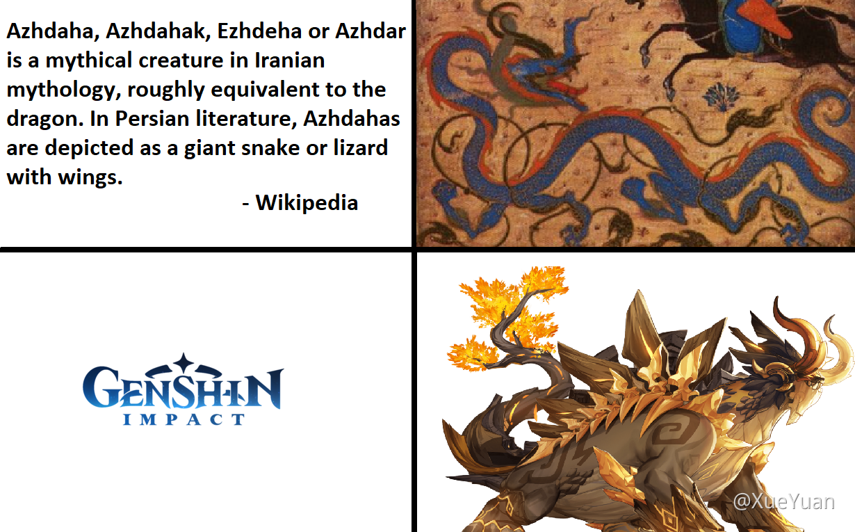 Azhdaha Genshin Impact | HoYoLAB