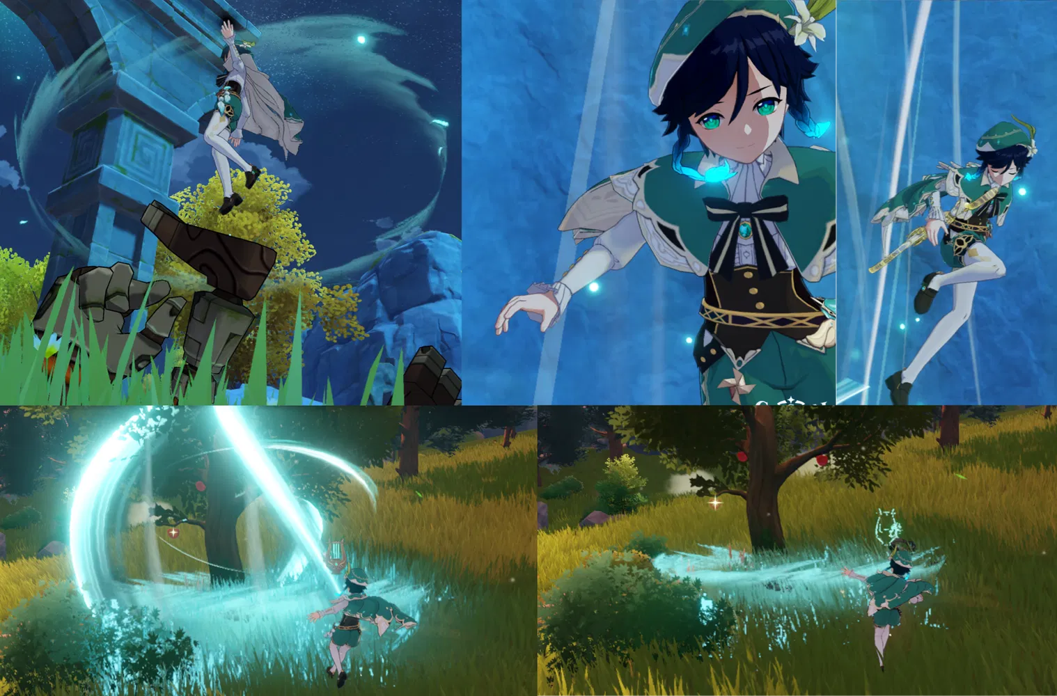 Venti reference for art Genshin Impact | HoYoLAB