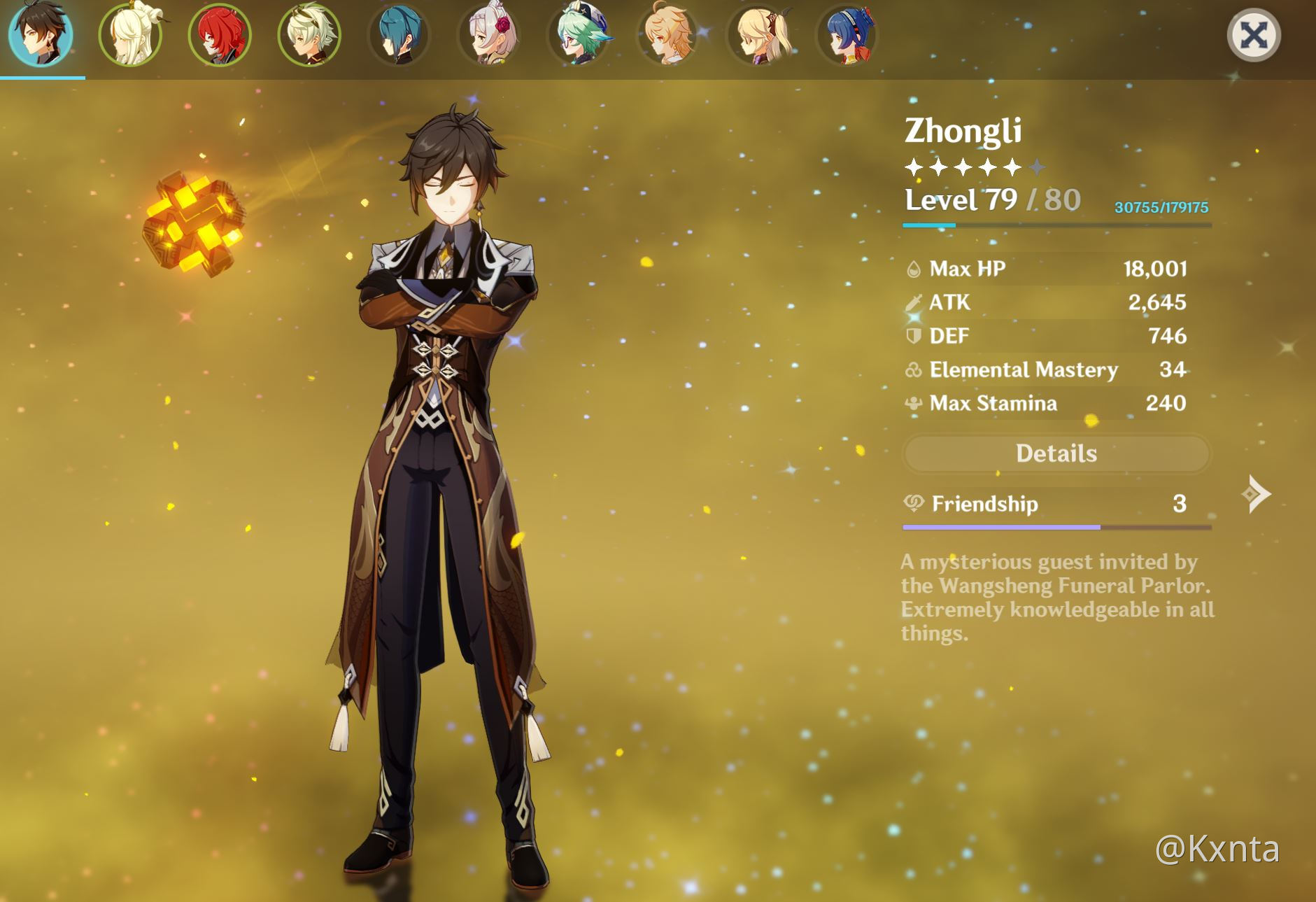 zhongli build i grinded for him Genshin Impact | HoYoLAB