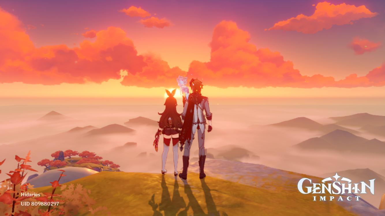 I love how endora look like sitting on shoulder Genshin Impact | HoYoLAB