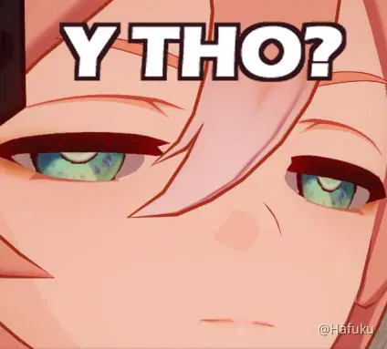 bruh face expression