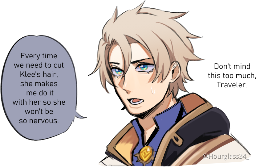 Short Haired Albedo Genshin Impact | HoYoLAB