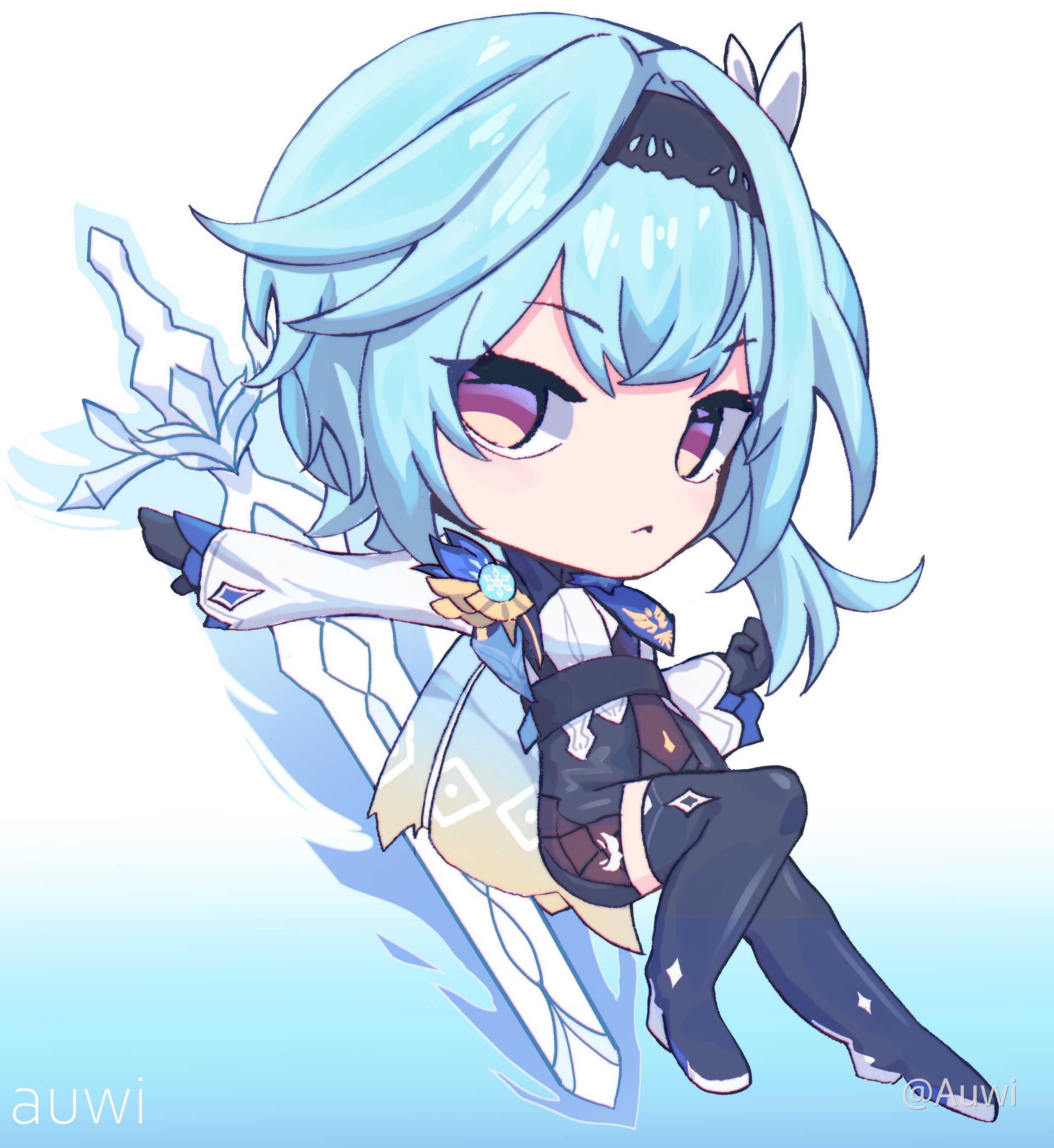 Chibi Eula Genshin Impact | HoYoLAB