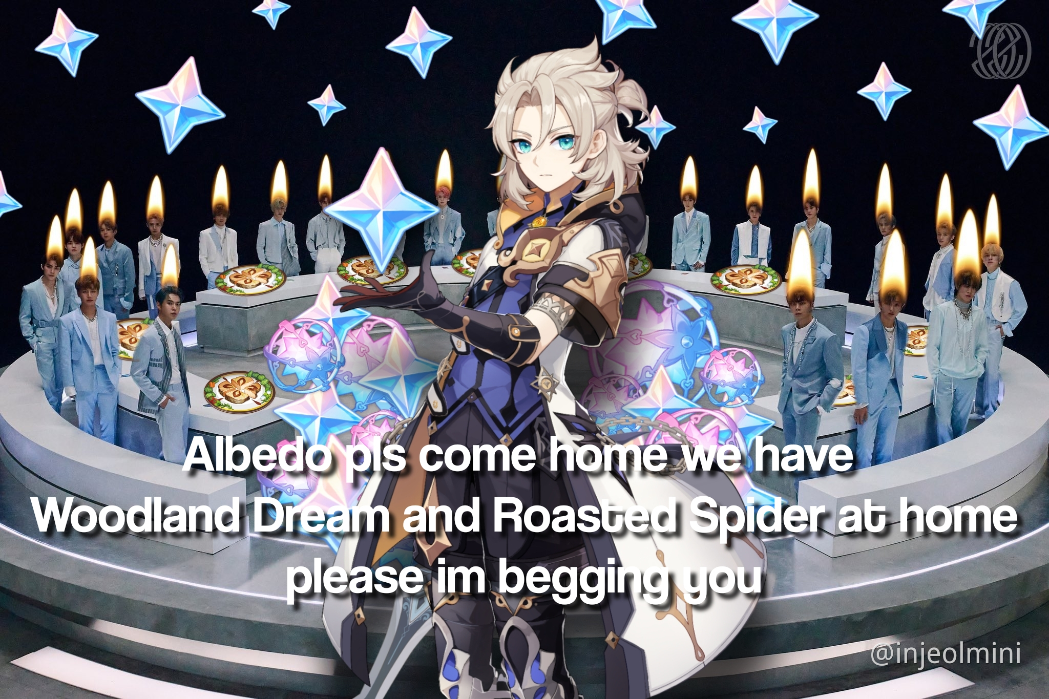 I'm still here and i'm still praying for albedo rerun 🙏😌 Genshin Impact ...