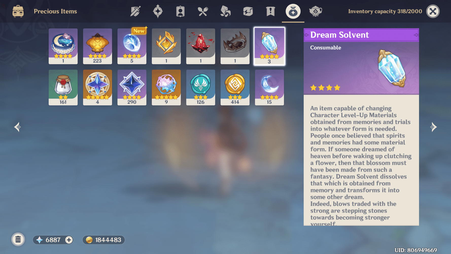 what's the drop rate of dream solvent? Genshin Impact | HoYoLAB