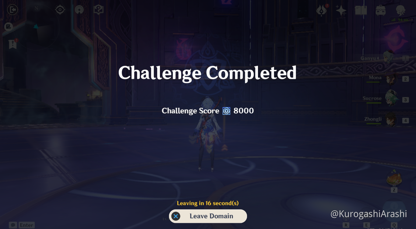 2nd Energy Amplifier Domain of Thundering Fury (Furying Thunder?) Max ...