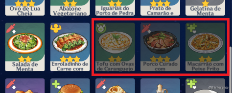 Novas Receitas da Atualização 1.5 Genshin Impact | HoYoLAB