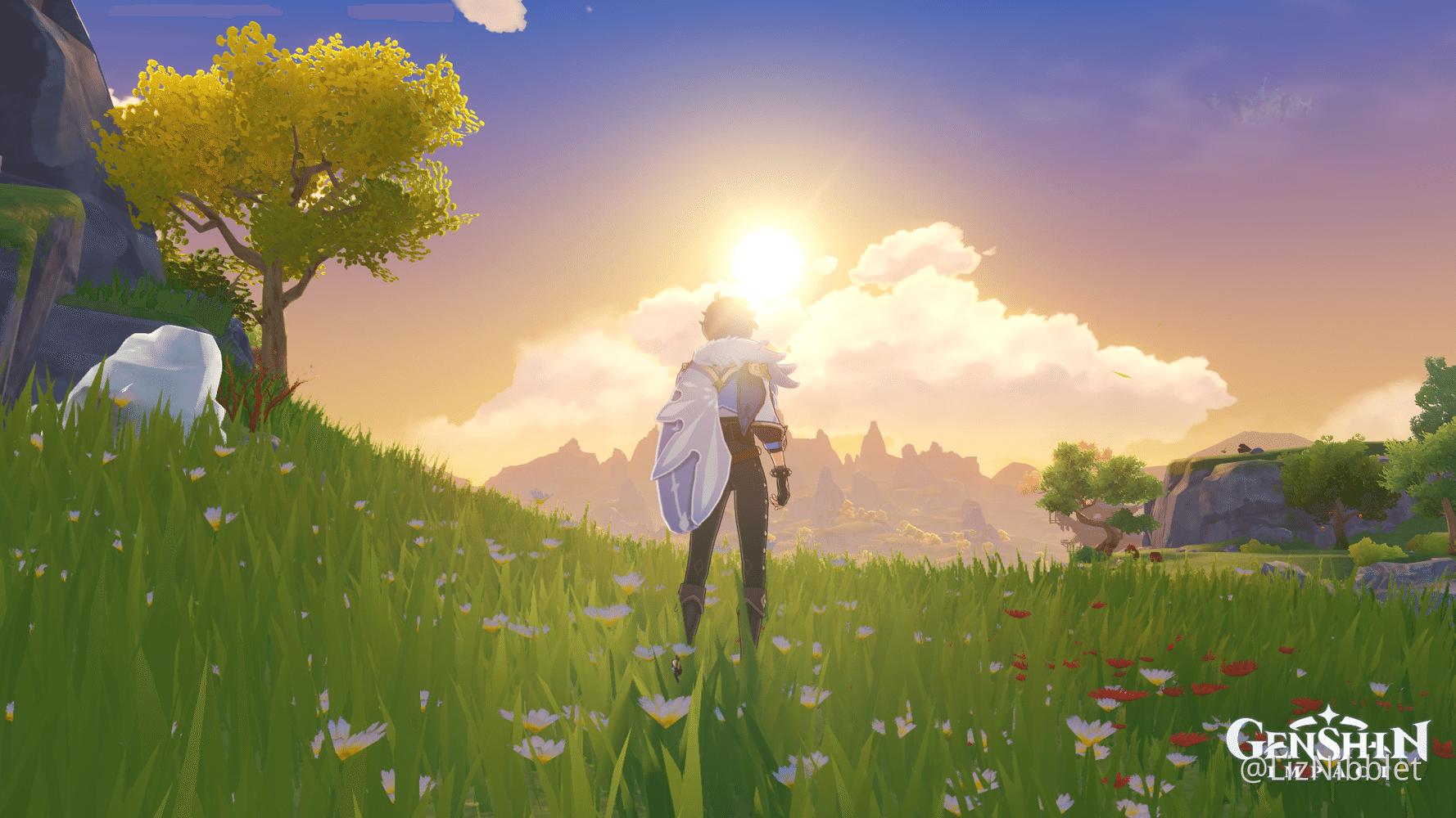 just some pretty genshin backgrounds because genshin has pretty ...