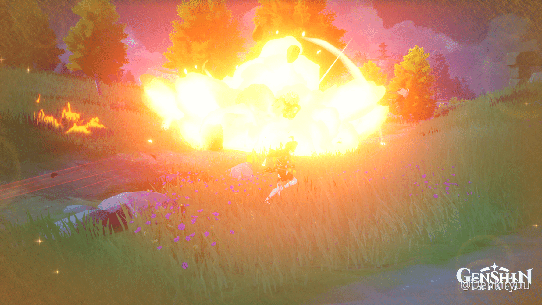 Explosion first, questions later! Genshin Impact | HoYoLAB