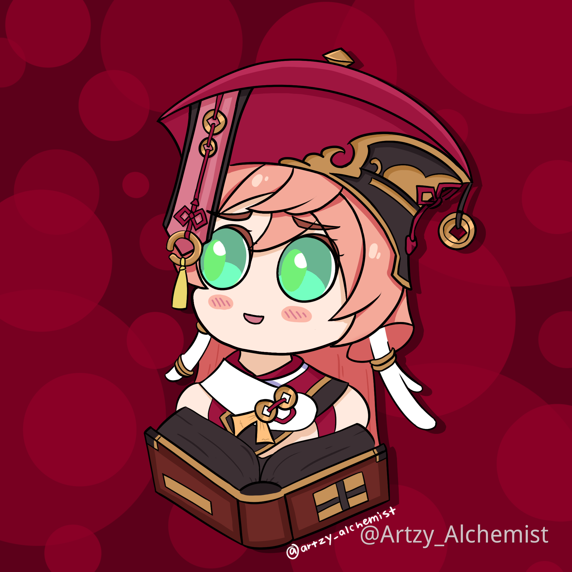 Yanfei (chibi) art Genshin Impact | HoYoLAB