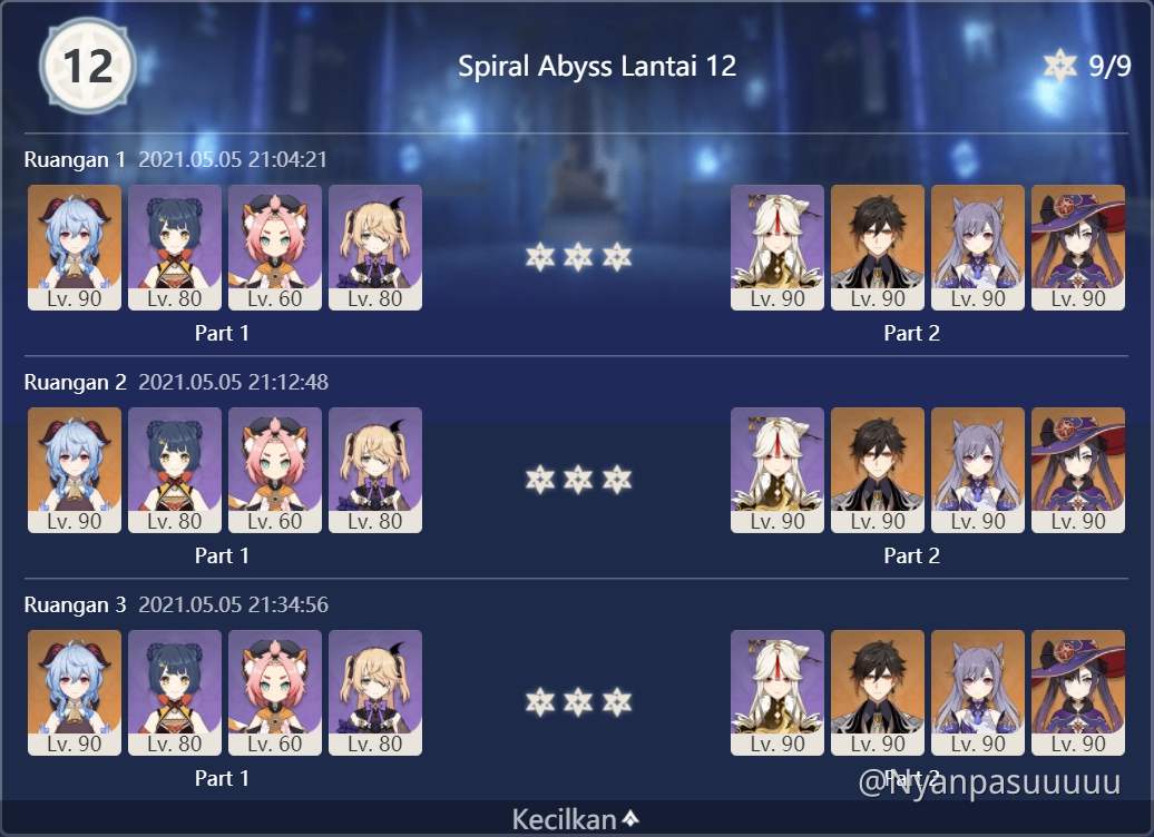 sedikit tips lineup abyss bhaaq!! Genshin Impact | HoYoLAB