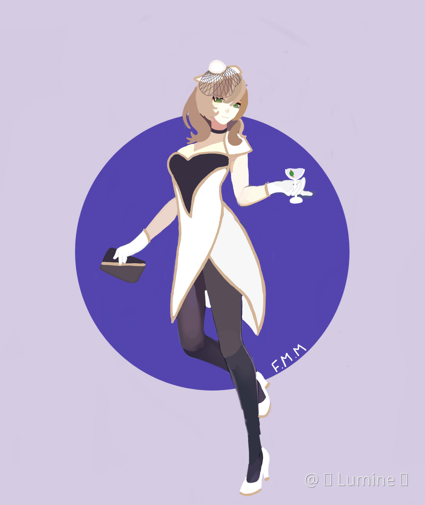 Gala Black and White Lisa (Fancy Lisa?) Genshin Impact | HoYoLAB