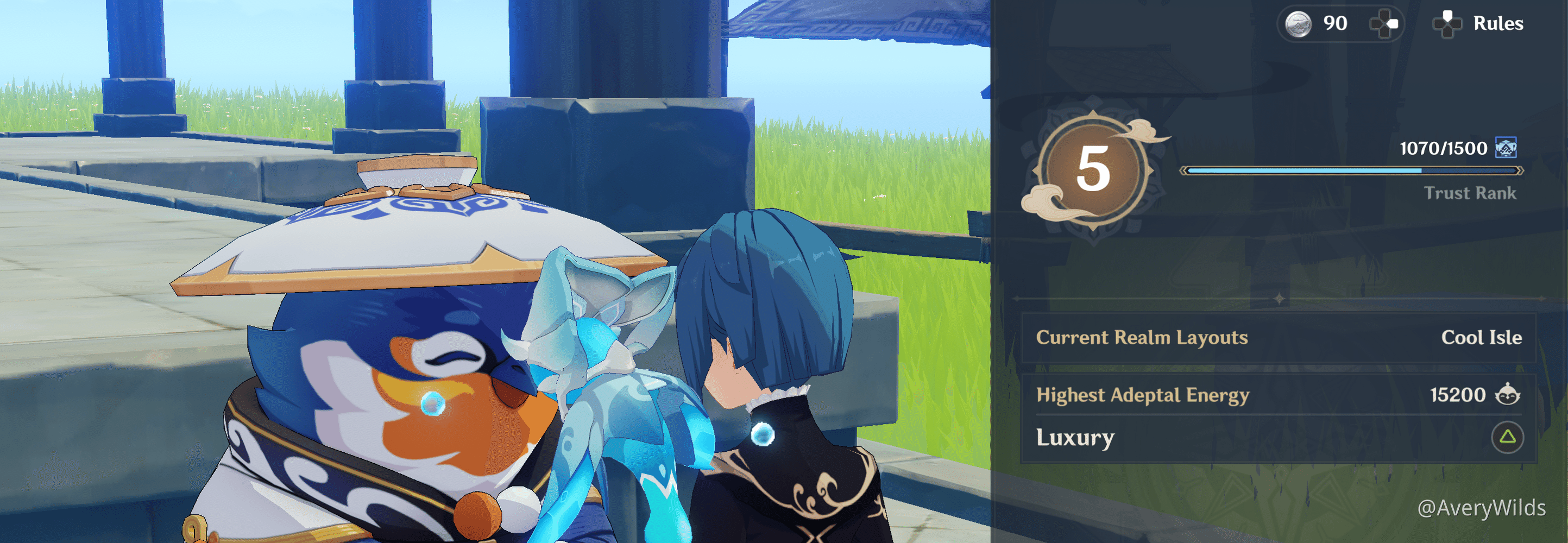 Yay ... reach Rank 5 and 15K AE ! Realm Coin mining commence ...