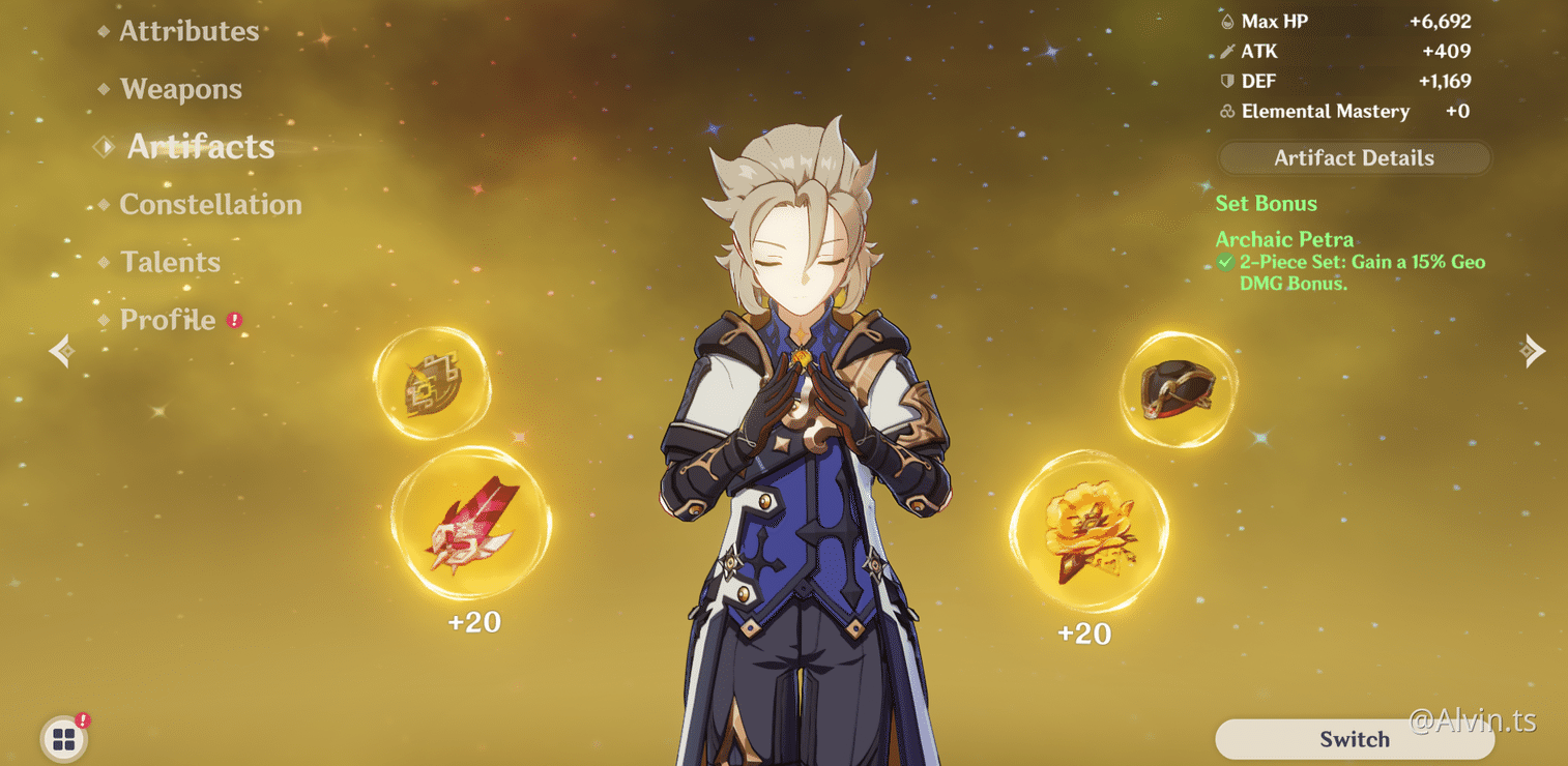 ALBEDO SUB DPS BUILD ( easy too farm but strong for support), BEST FOR ...