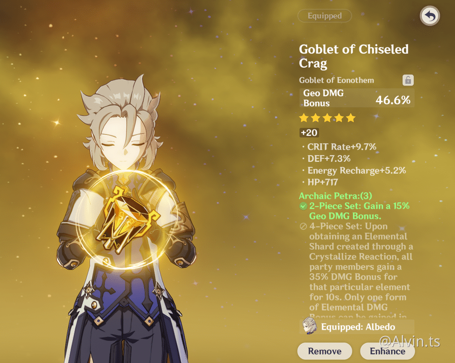 ALBEDO SUB DPS BUILD ( easy too farm but strong for support), BEST FOR ...