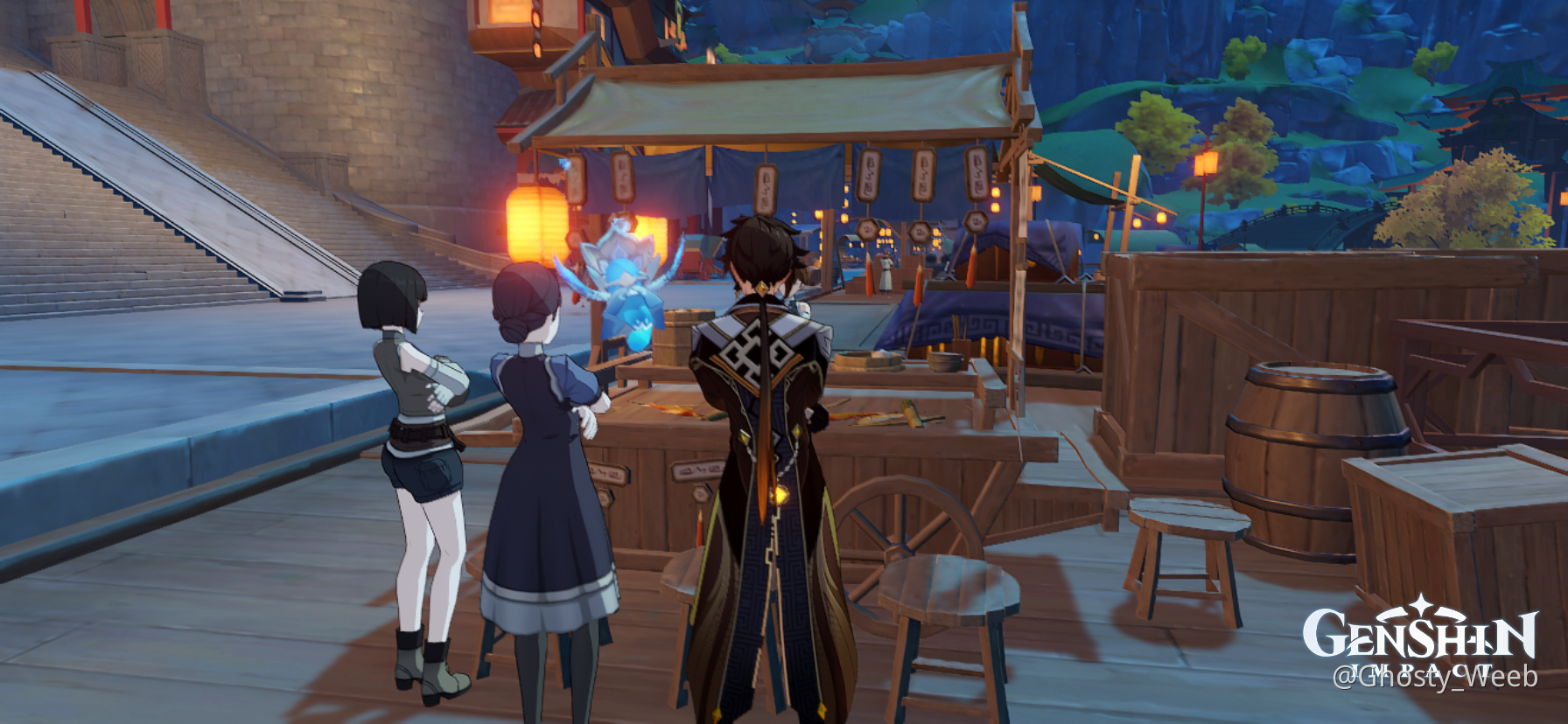 Some best moments characters have done to MC that are canon!!! Genshin ...