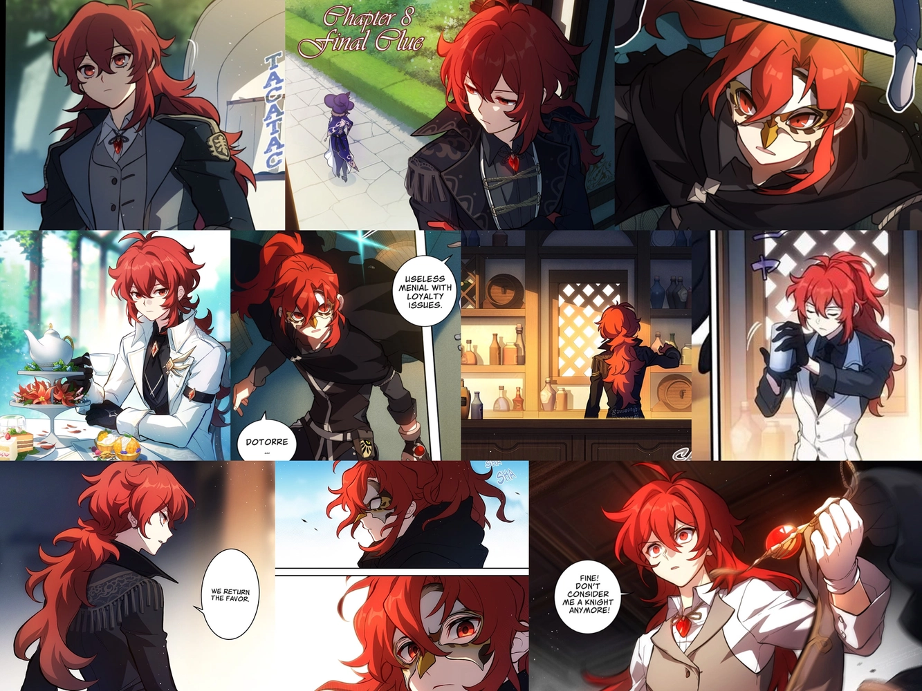 Mondstat characters detail Reference sheet for art, cosplay... Genshin ...