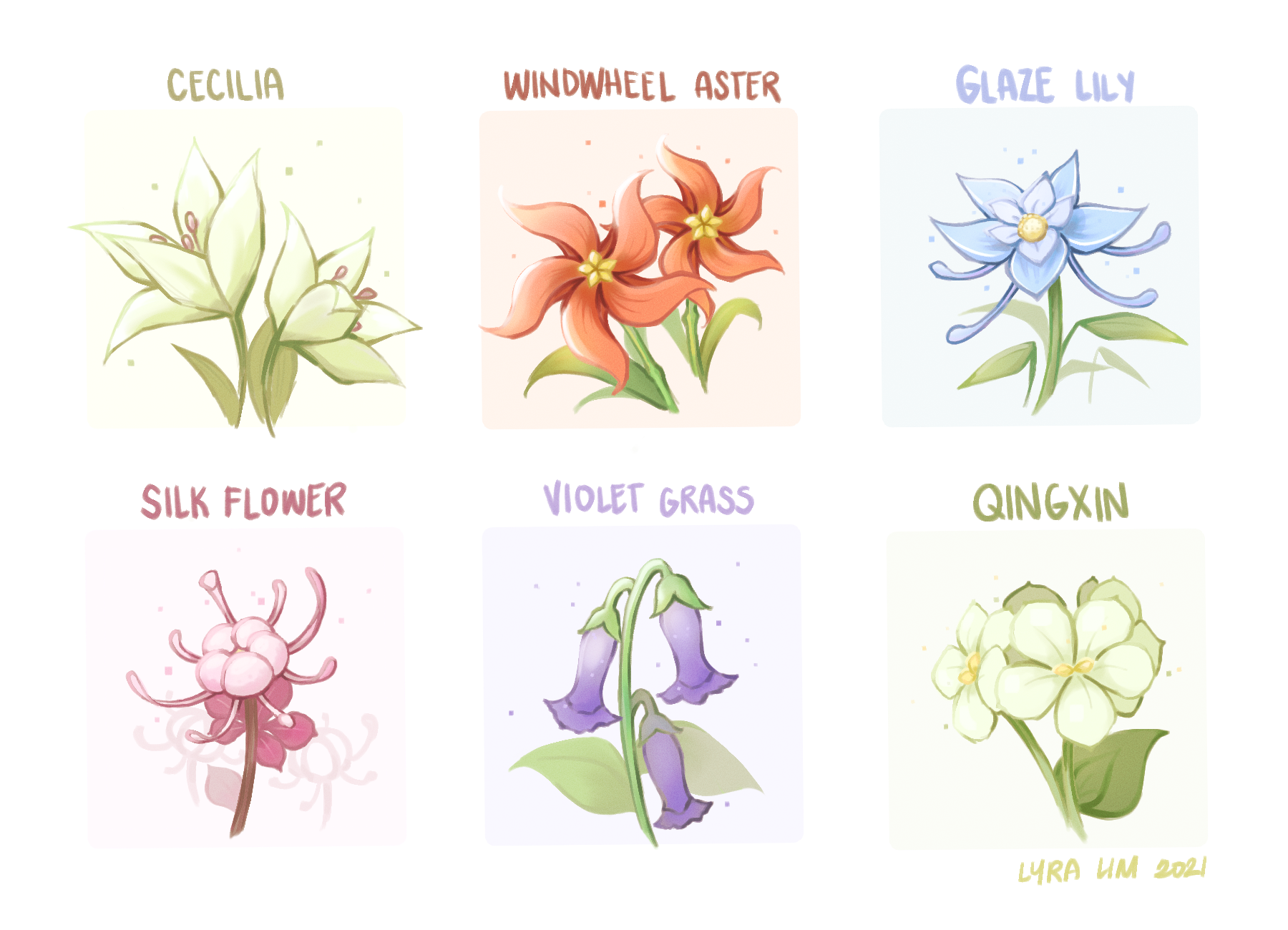 Genshin Flowers Genshin Impact | HoYoLAB