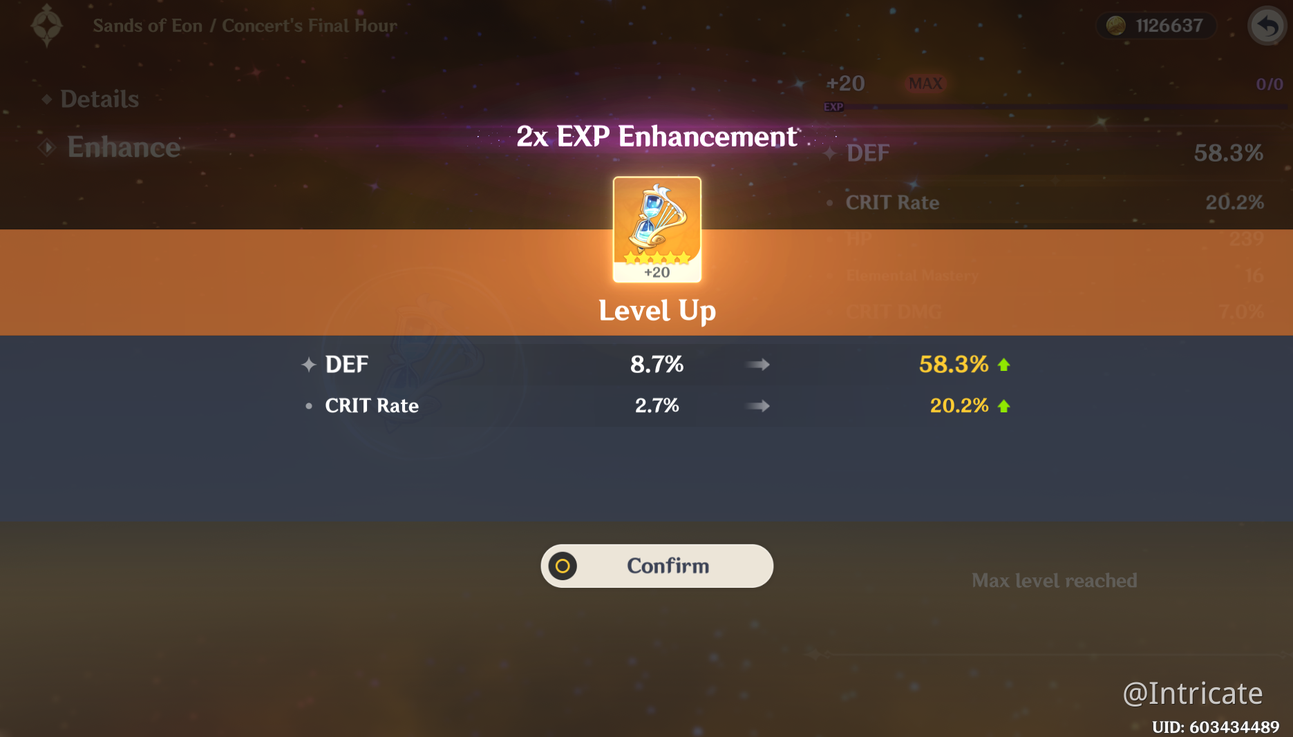 Max rolls on crit rate Genshin Impact | HoYoLAB