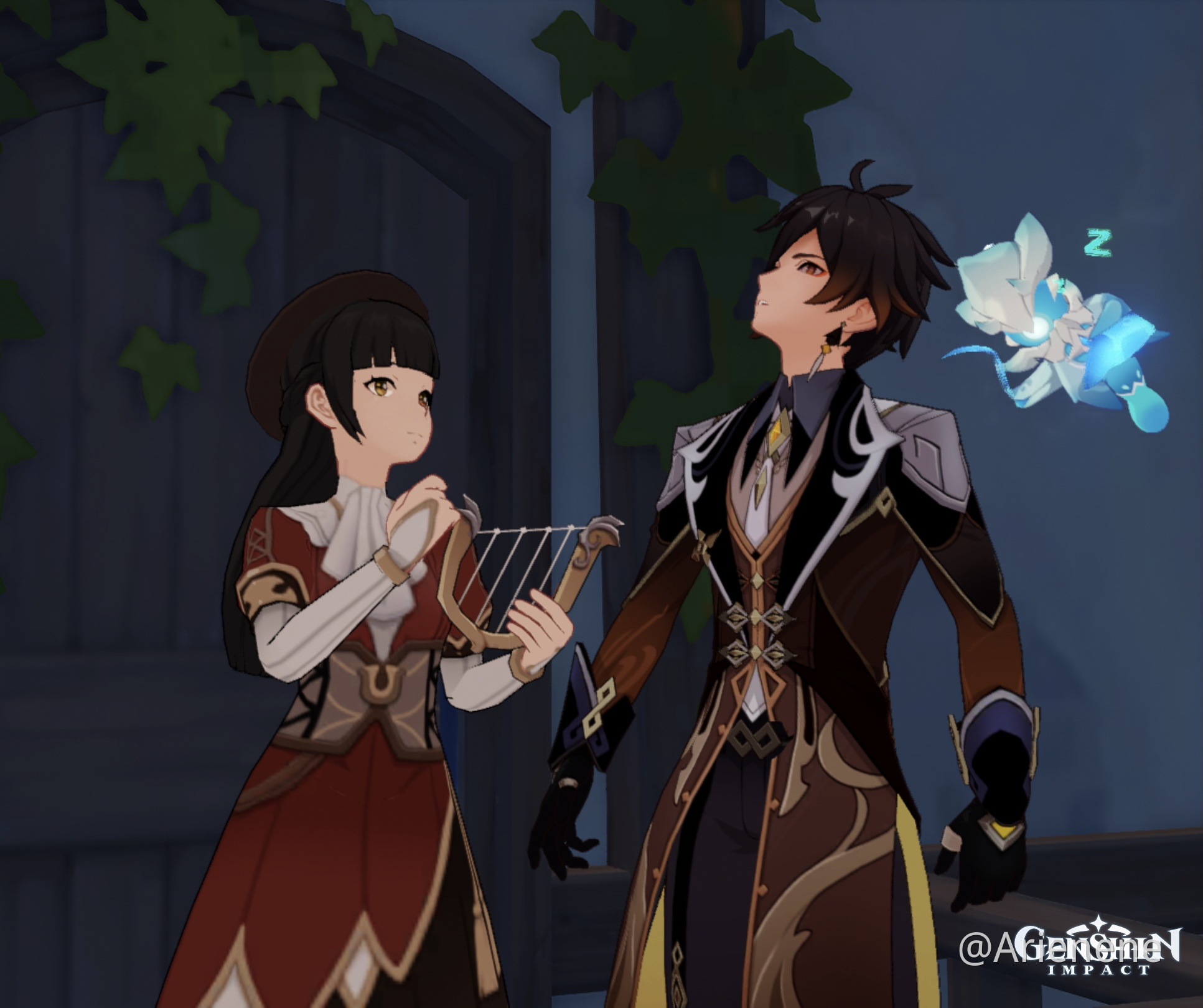 Why does Helen look like Zhongli’s sister- Genshin Impact | HoYoLAB