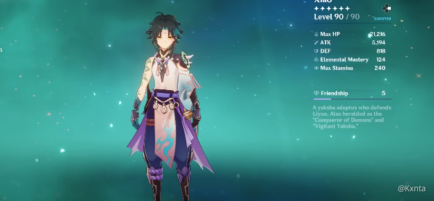 finally triple crowned u xiao took me 2 months.. i luv u Genshin Impact ...