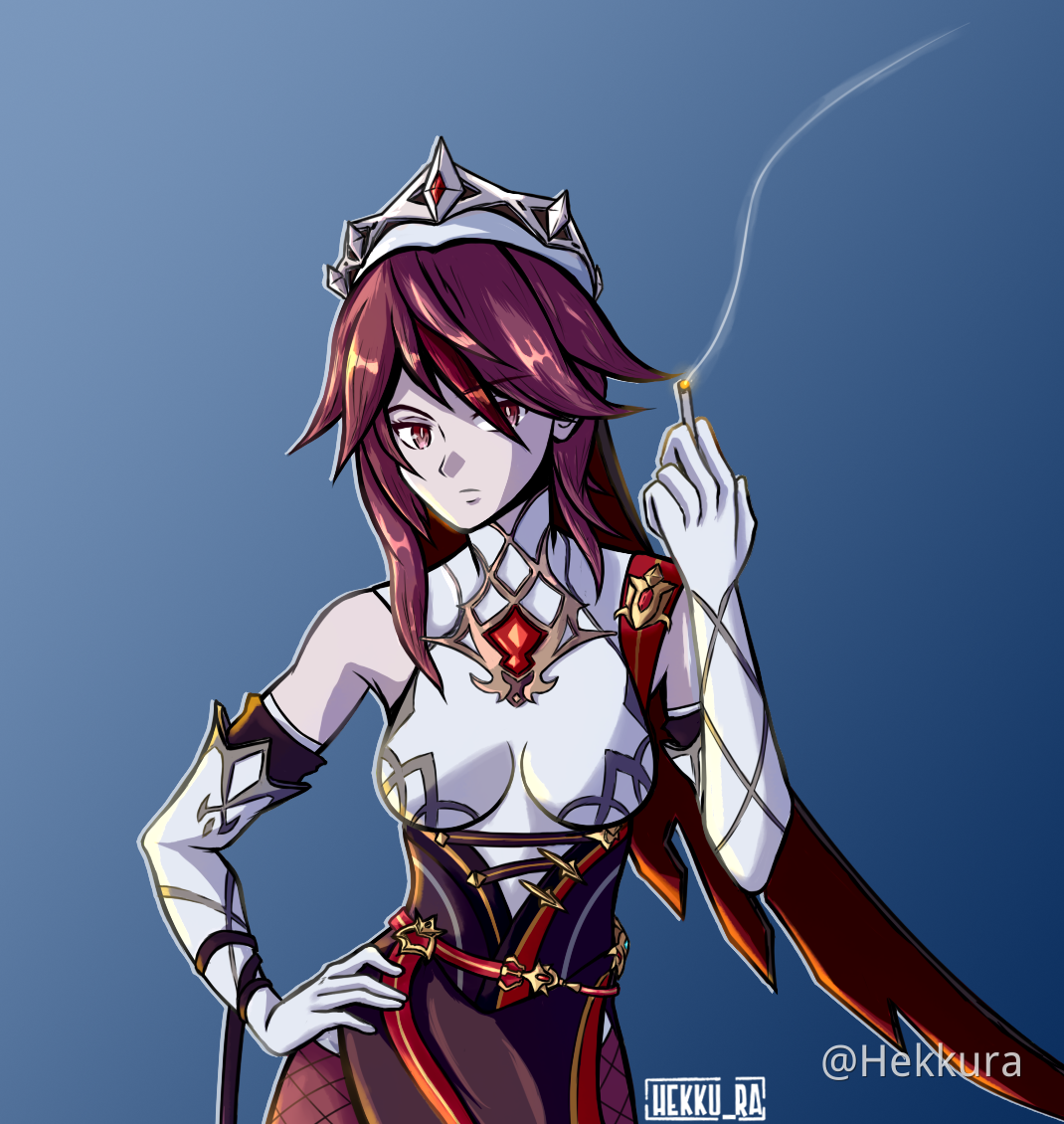 Rosaria Fanart Genshin Impact | HoYoLAB