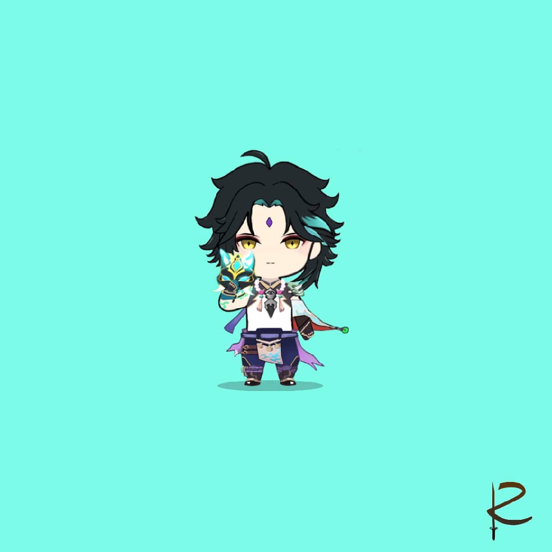Xiao chibi art Genshin Impact | HoYoLAB