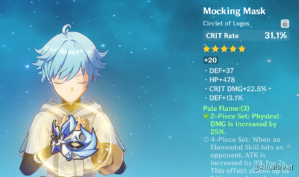 My pale flame artifact RNG Genshin Impact | HoYoLAB