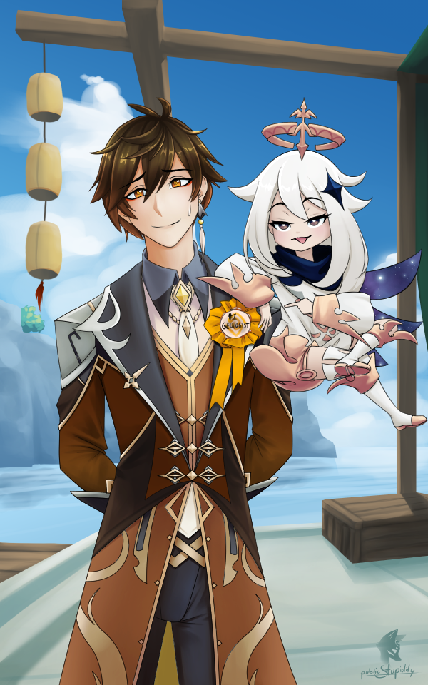 Zhongli's the best! - Paimon [Heart of Bedrock] Genshin Impact | HoYoLAB