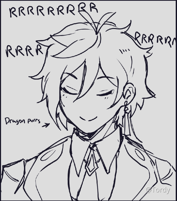 Dragon purrs Genshin Impact | HoYoLAB