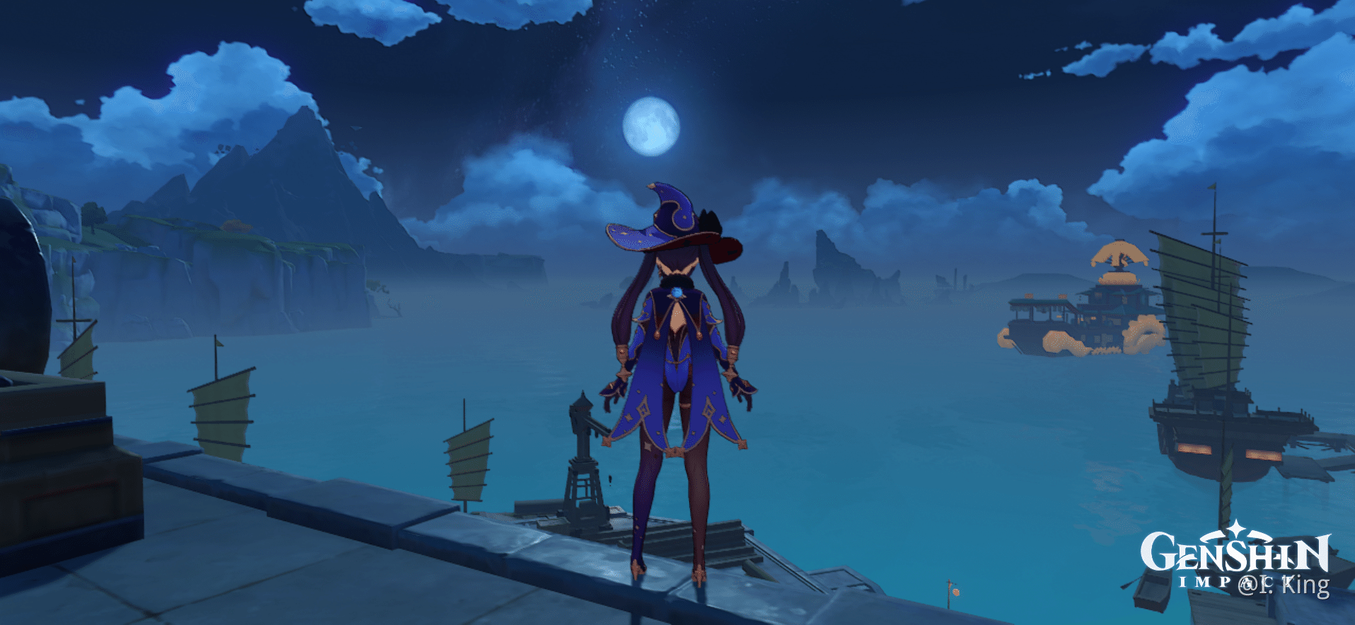 The moon Genshin Impact | HoYoLAB