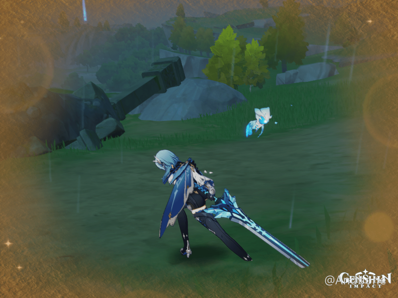 Eula after attack animations Genshin Impact | HoYoLAB