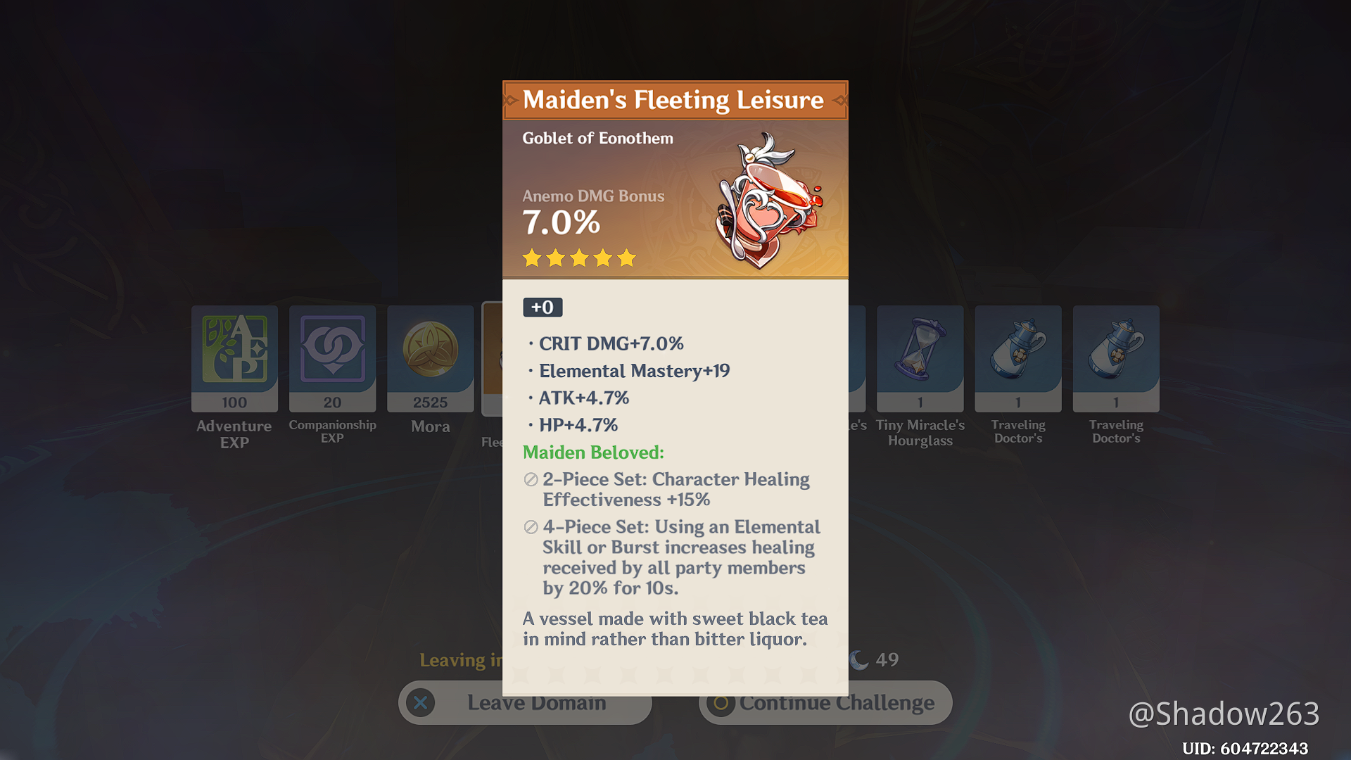 Oh Boy I Sure Do Love Anemo DMG Bonus Artifacts On The Wrong Set ...