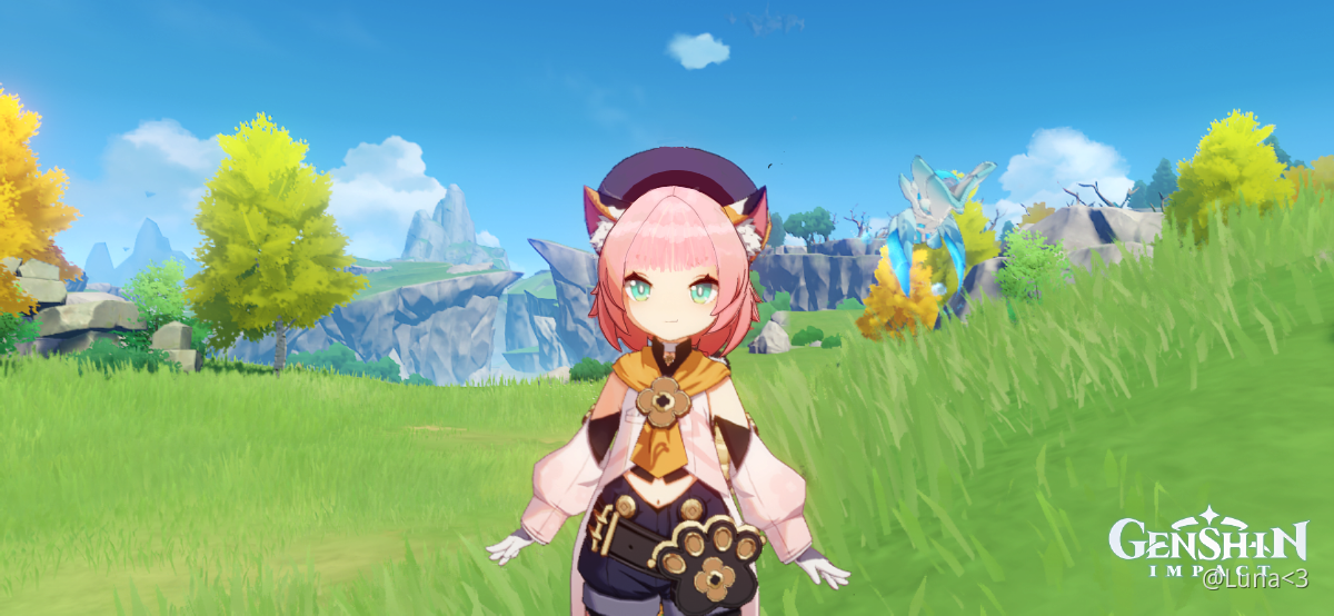 Diona with her hair down? Genshin Impact | HoYoLAB