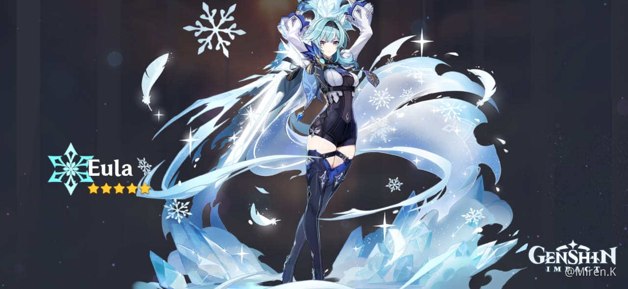 got eula right after another 5* character (summon 1x) using ritual ...
