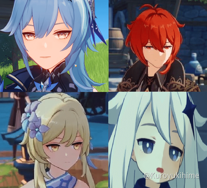 faces Genshin Impact | HoYoLAB