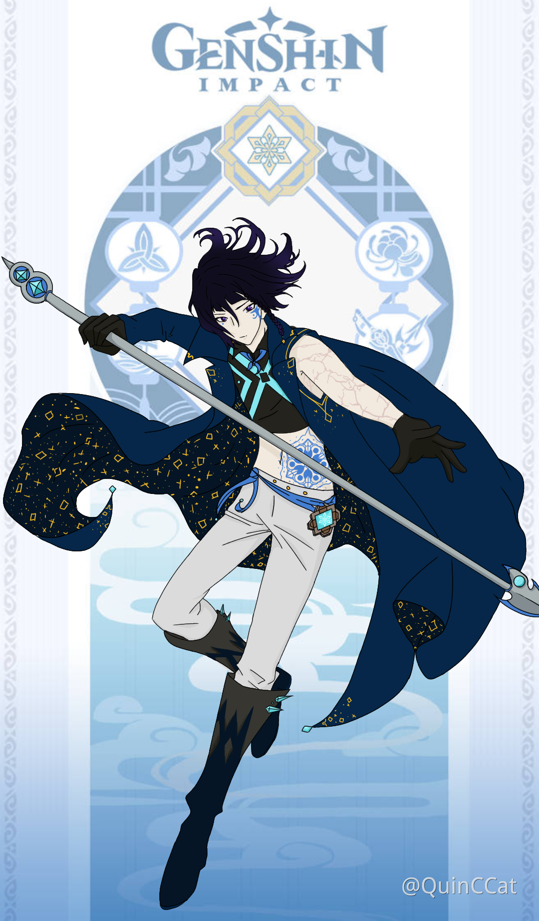 Cryo user Klaus (OC) Genshin Impact | HoYoLAB