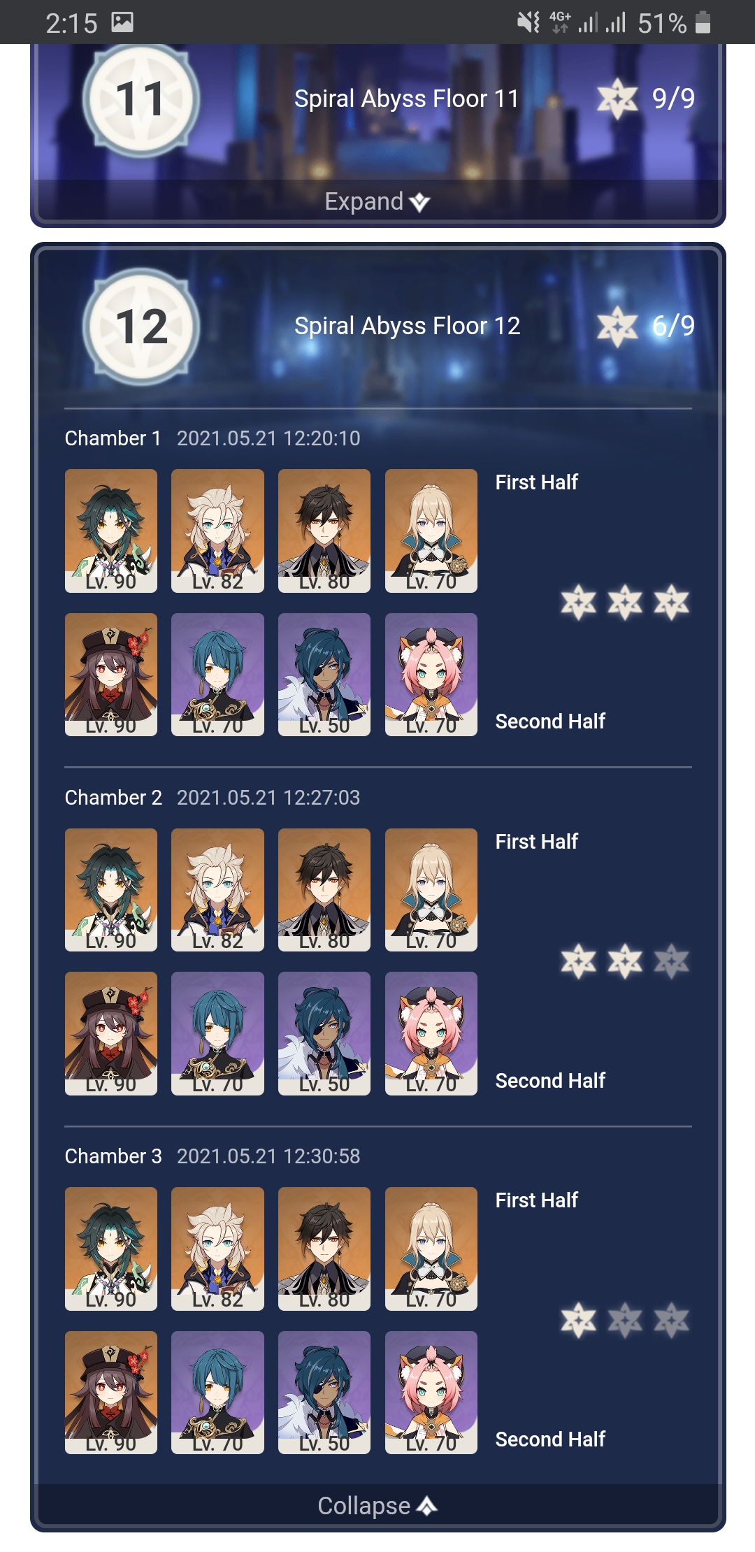 Team comp for abyss 12-2 & 12-3 please? Genshin Impact | HoYoLAB