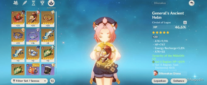 [Build shield diona] Genshin Impact | HoYoLAB