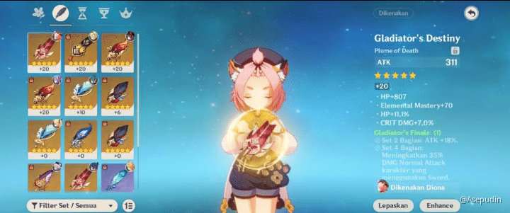 [Build shield diona] Genshin Impact | HoYoLAB