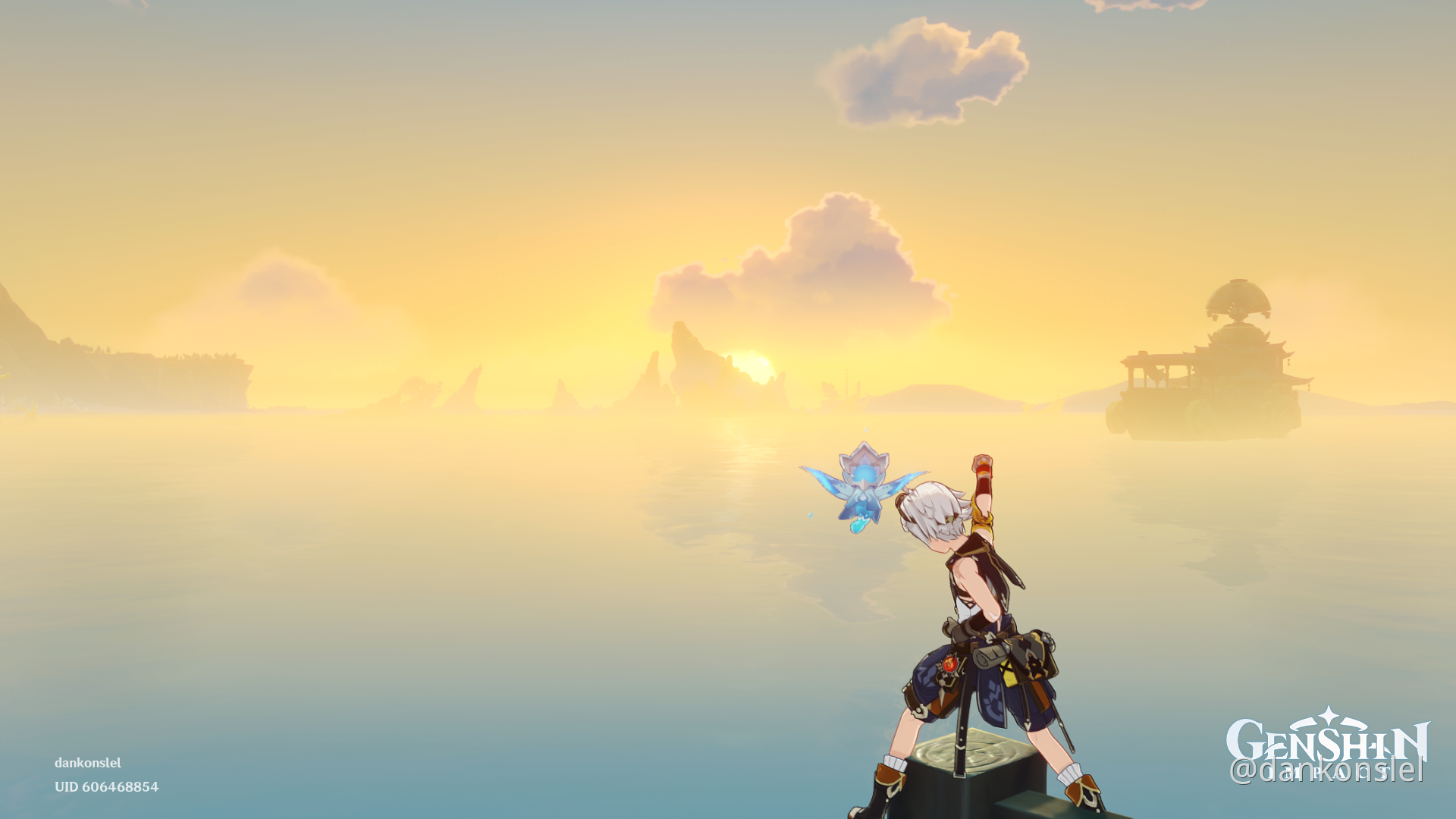 Sunrise in Liyue Harbor Genshin Impact | HoYoLAB