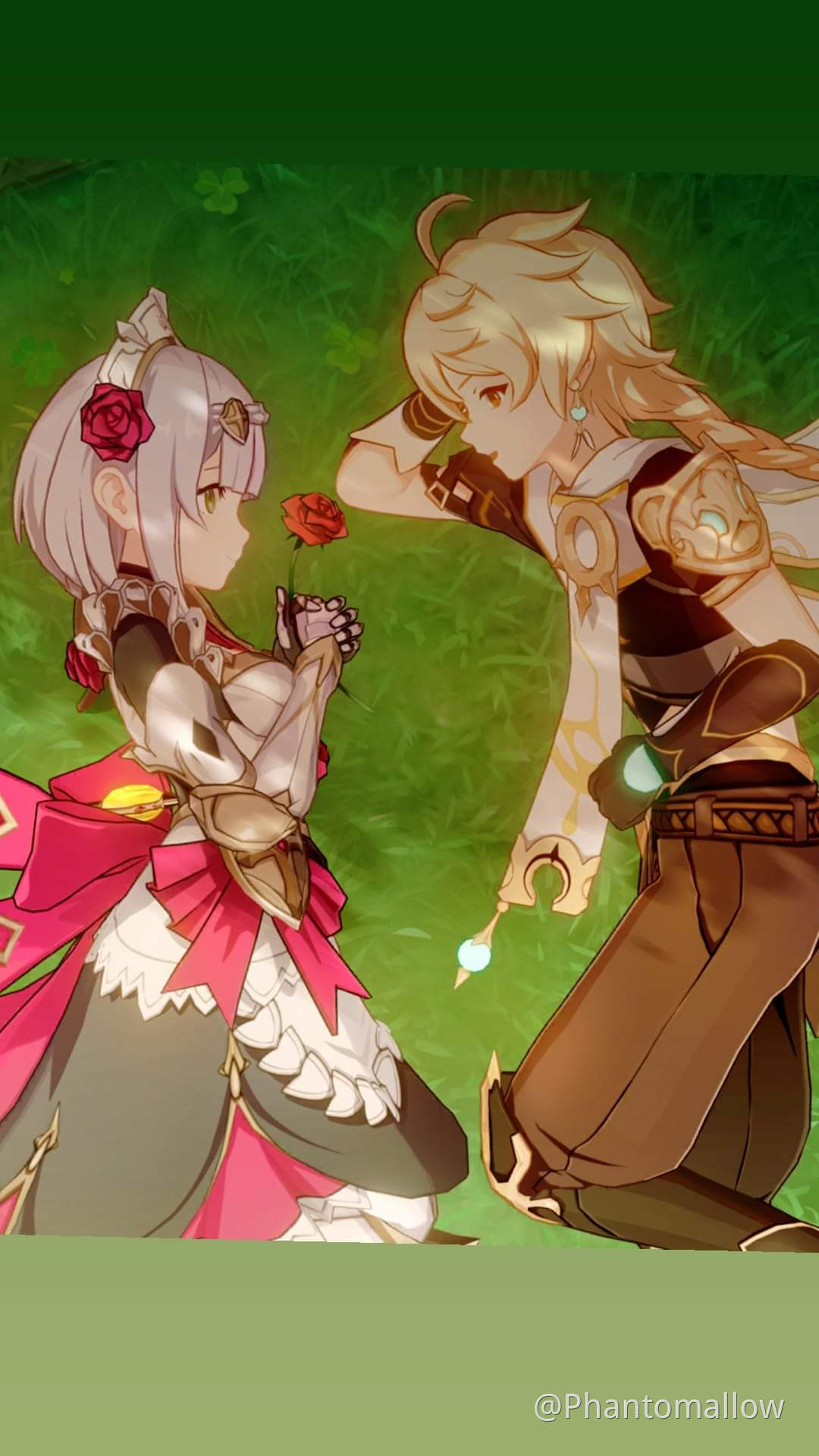 noelle and aether sweet moments Genshin Impact | HoYoLAB