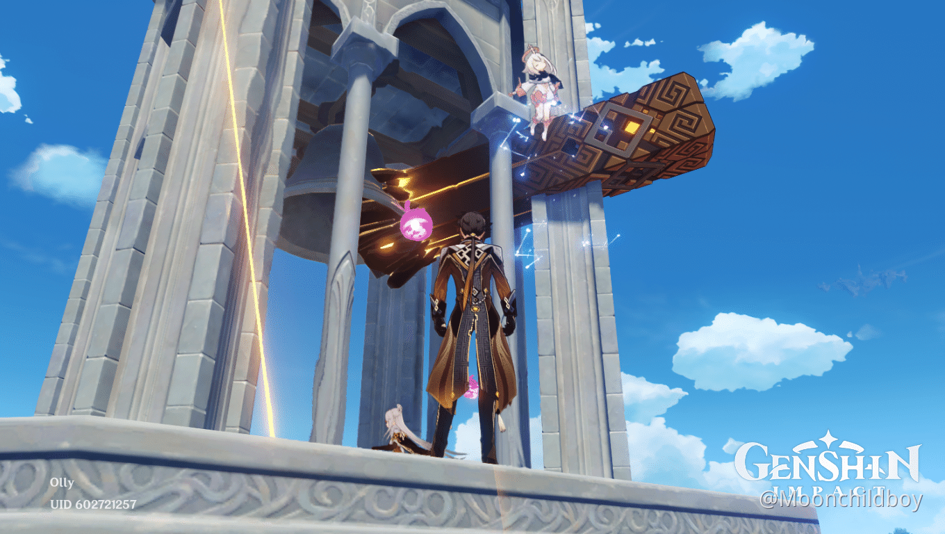 there are some places Zhongli's pillar shouldn't go Genshin Impact ...