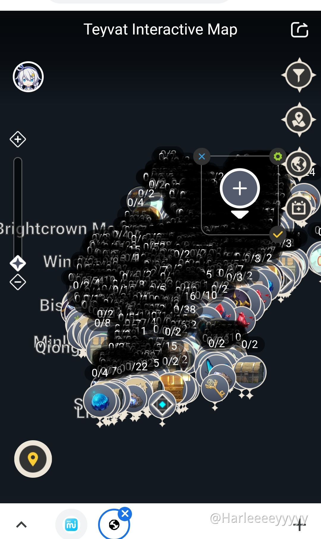 I dont know how to use the interactive map Genshin Impact | HoYoLAB