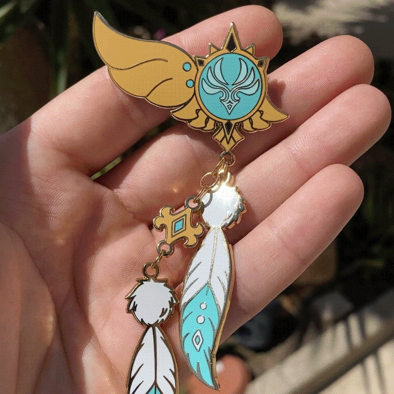 Venti's Vision Enamel Pin Genshin Impact | HoYoLAB