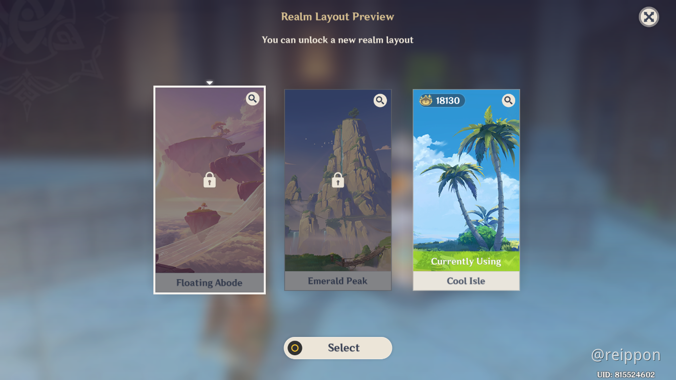 REALM LAYOUT ! Genshin Impact | HoYoLAB