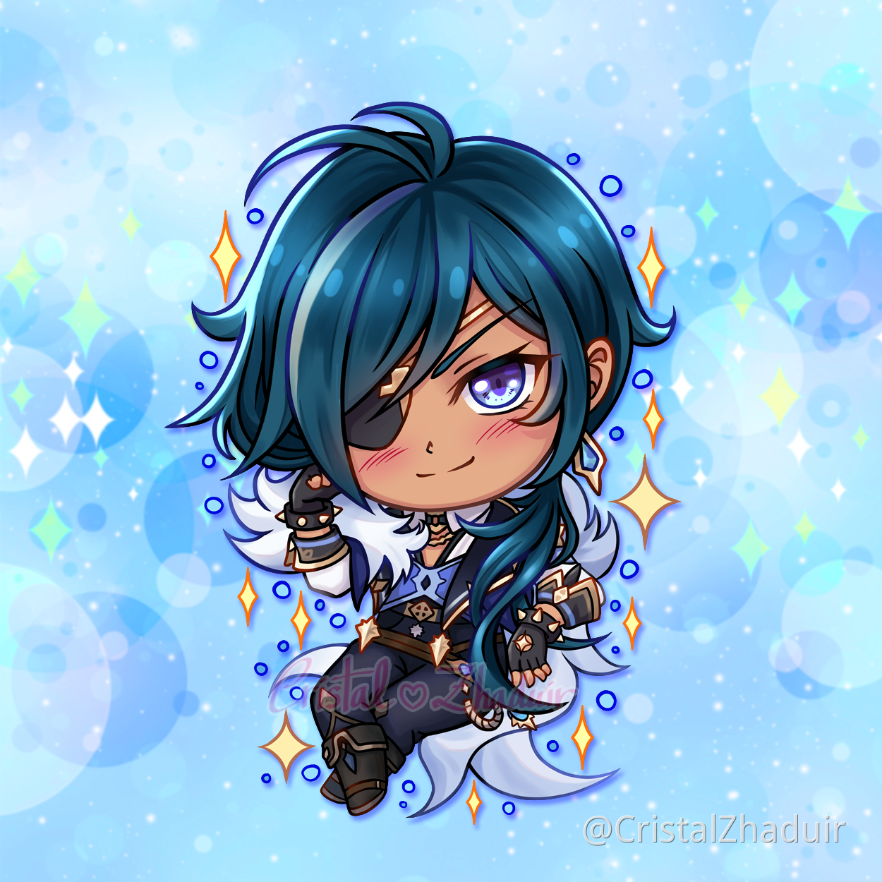 Kaeya Chibi ! Genshin Impact | HoYoLAB