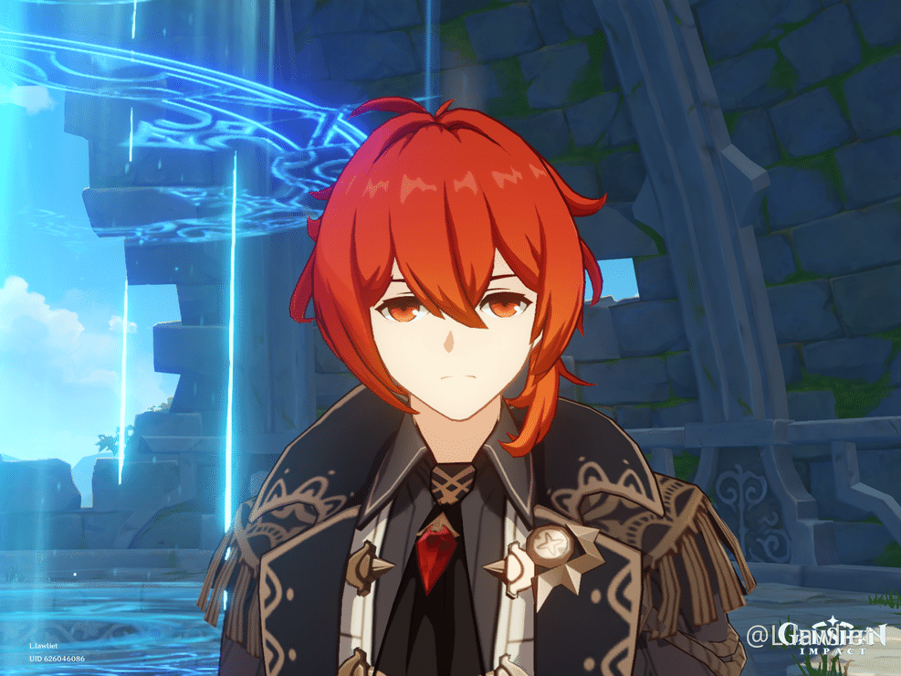 Diluc’s expressions are...weird... | Genshin Impact | HoYoLAB