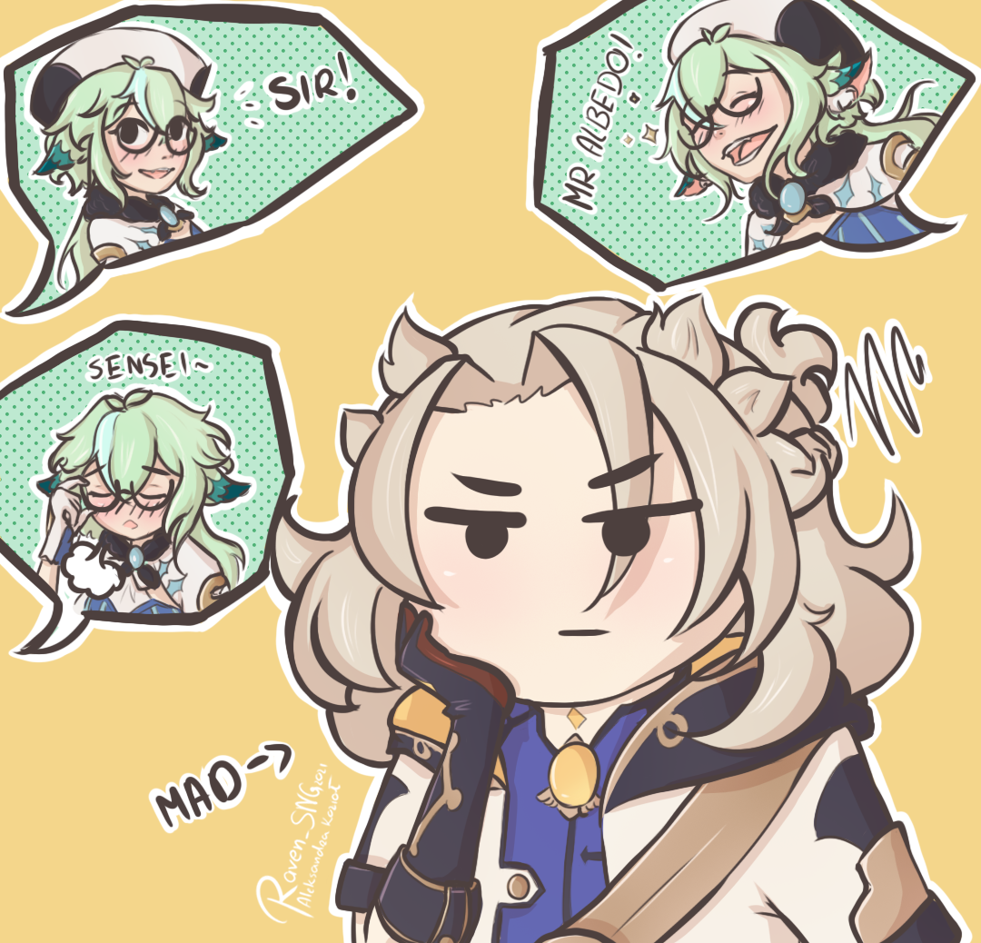 "Ms Sucrose" [Alberose/Albecrose] Genshin Impact | HoYoLAB