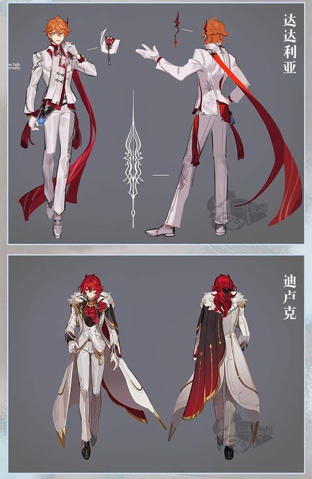 Child and diluc costume Genshin Impact | HoYoLAB